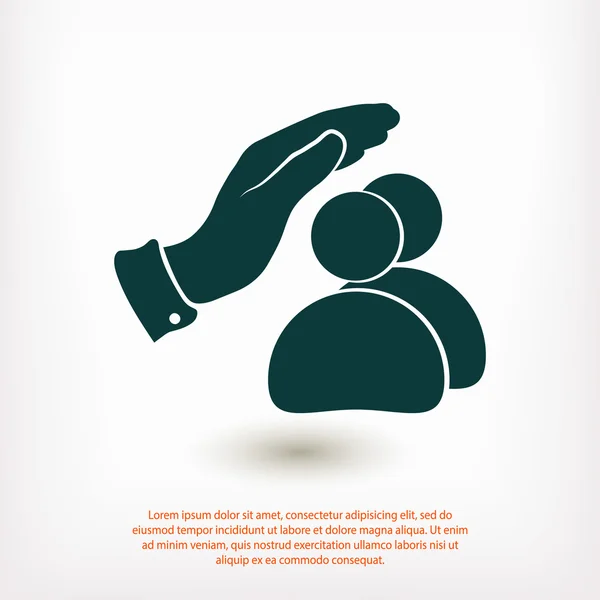 Safe people icon Stock Vector by ©Best3d 97507604