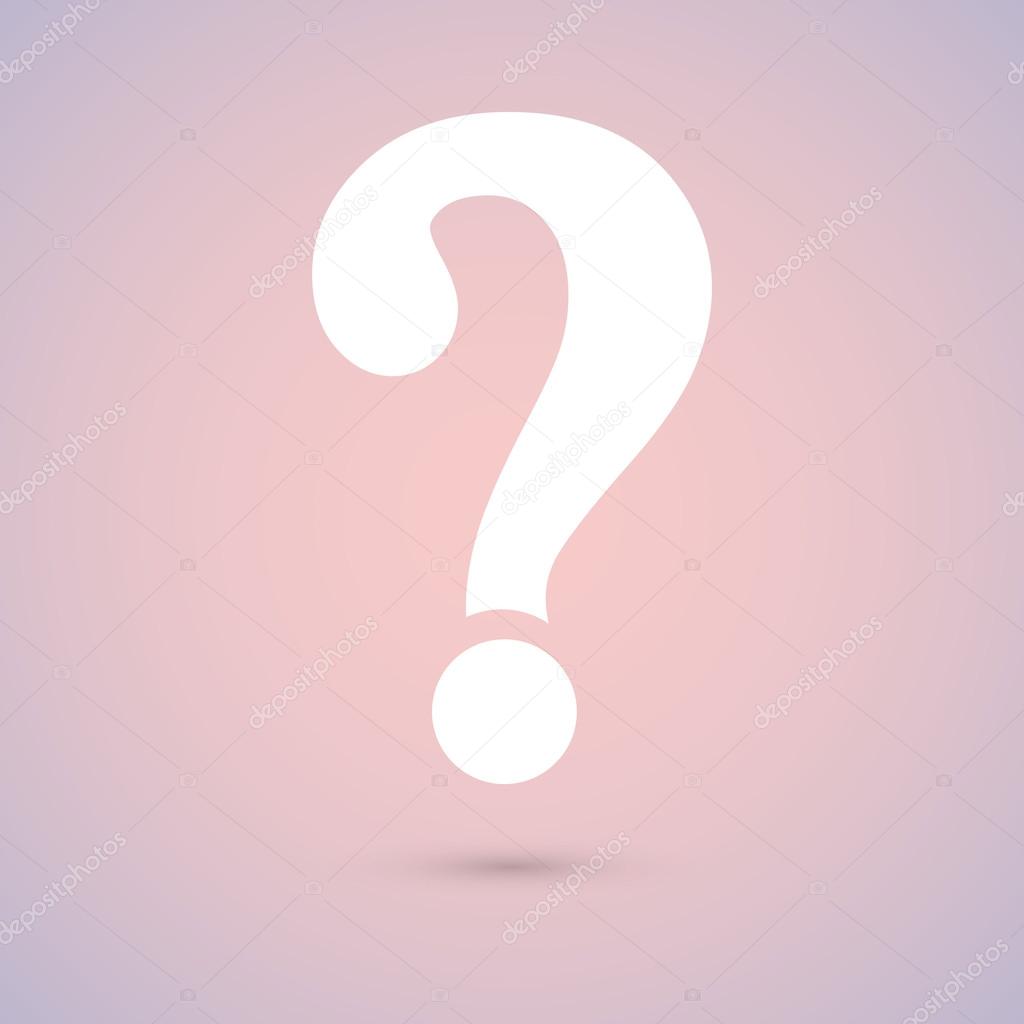 Signo de interrogación icono Vector de stock por ©Best3d 97517594