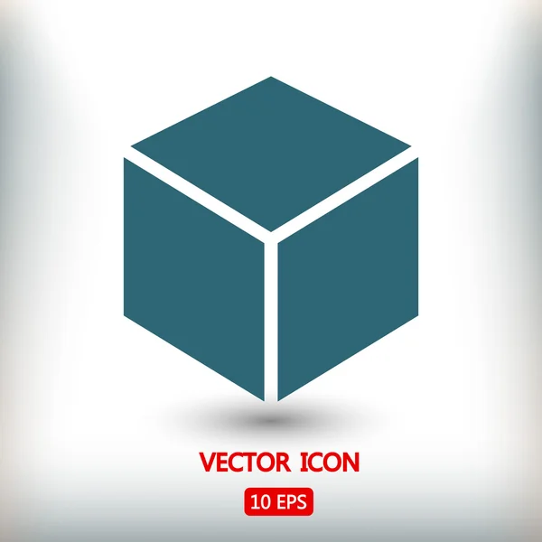 3d cube logo design icon — Stock Vector © Best3d #57192361