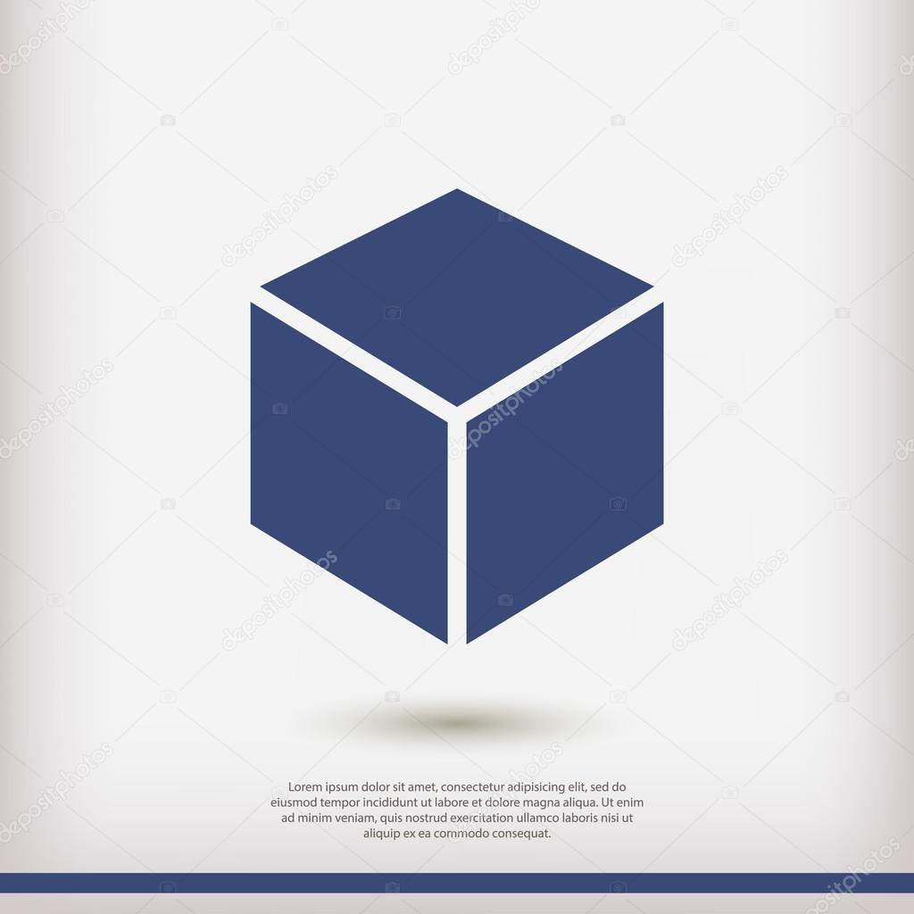 Icono de diseño del logotipo del cubo 3d Vector de stock #99419696 de ...