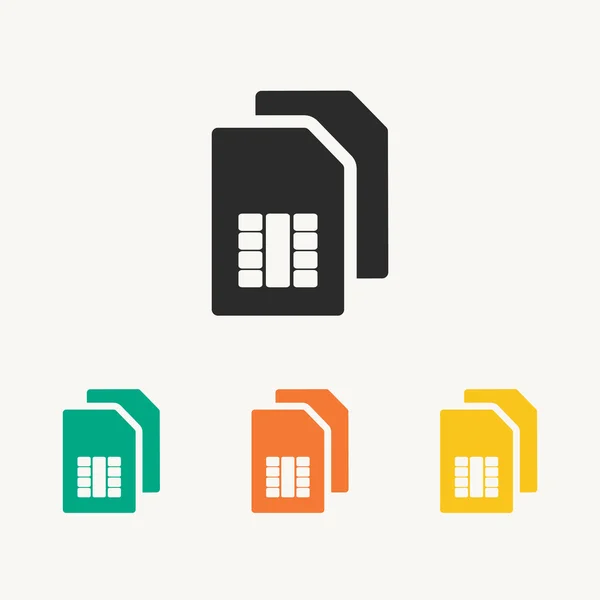 Sim card icon Stock Vector by ©Best3d 93047266