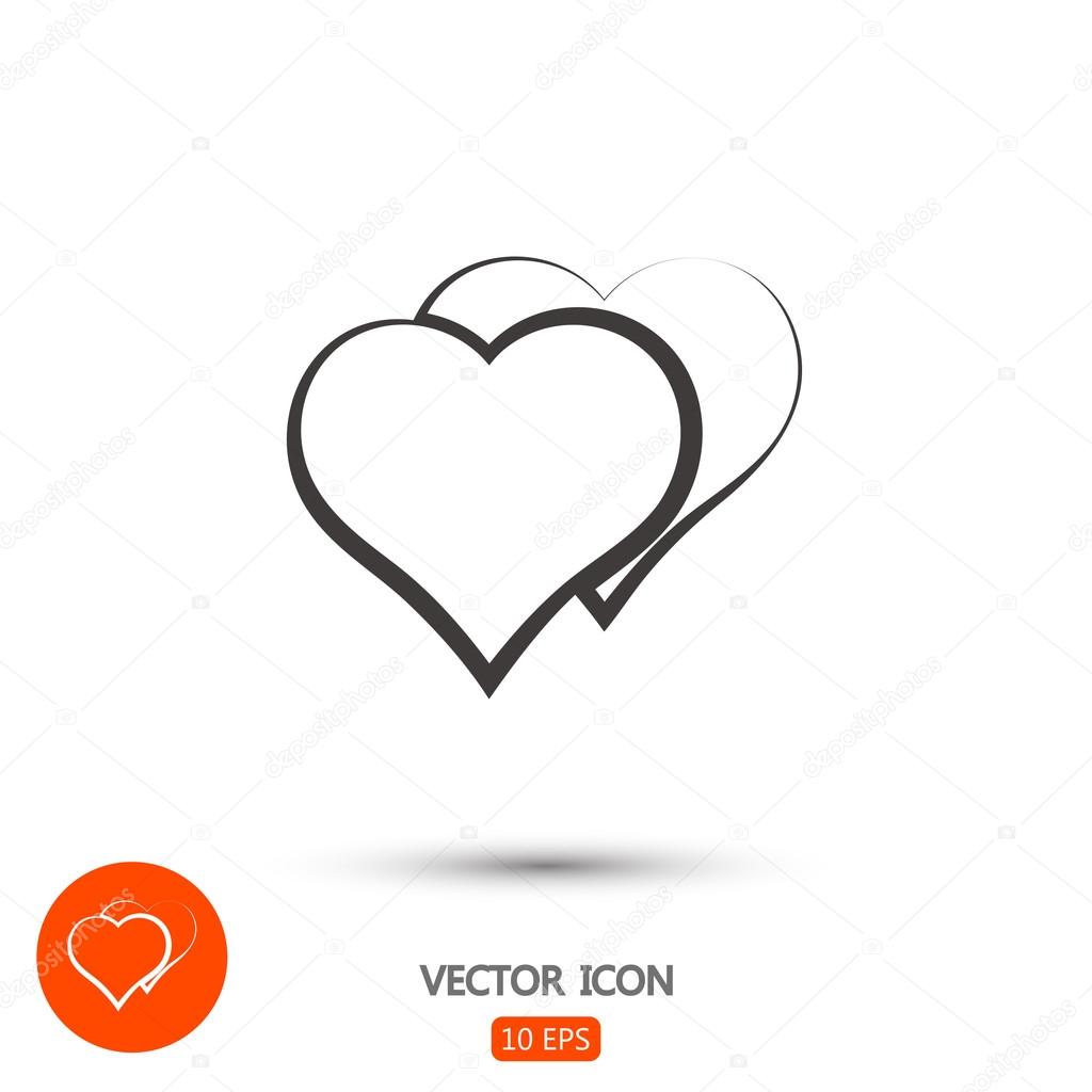 Heart sign icons Stock Vector by ©Best3d 99522902