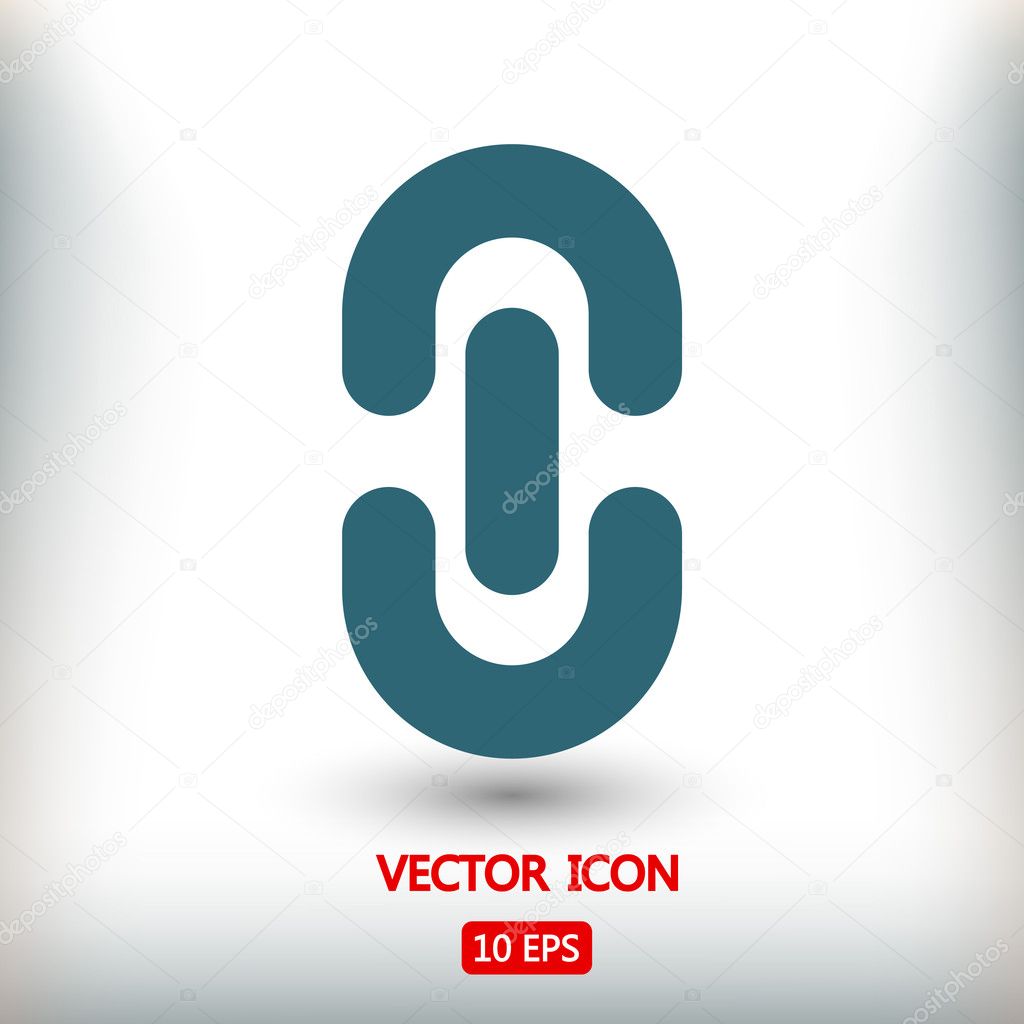 Chain link icon Stock Vector by ©Best3d 99531428