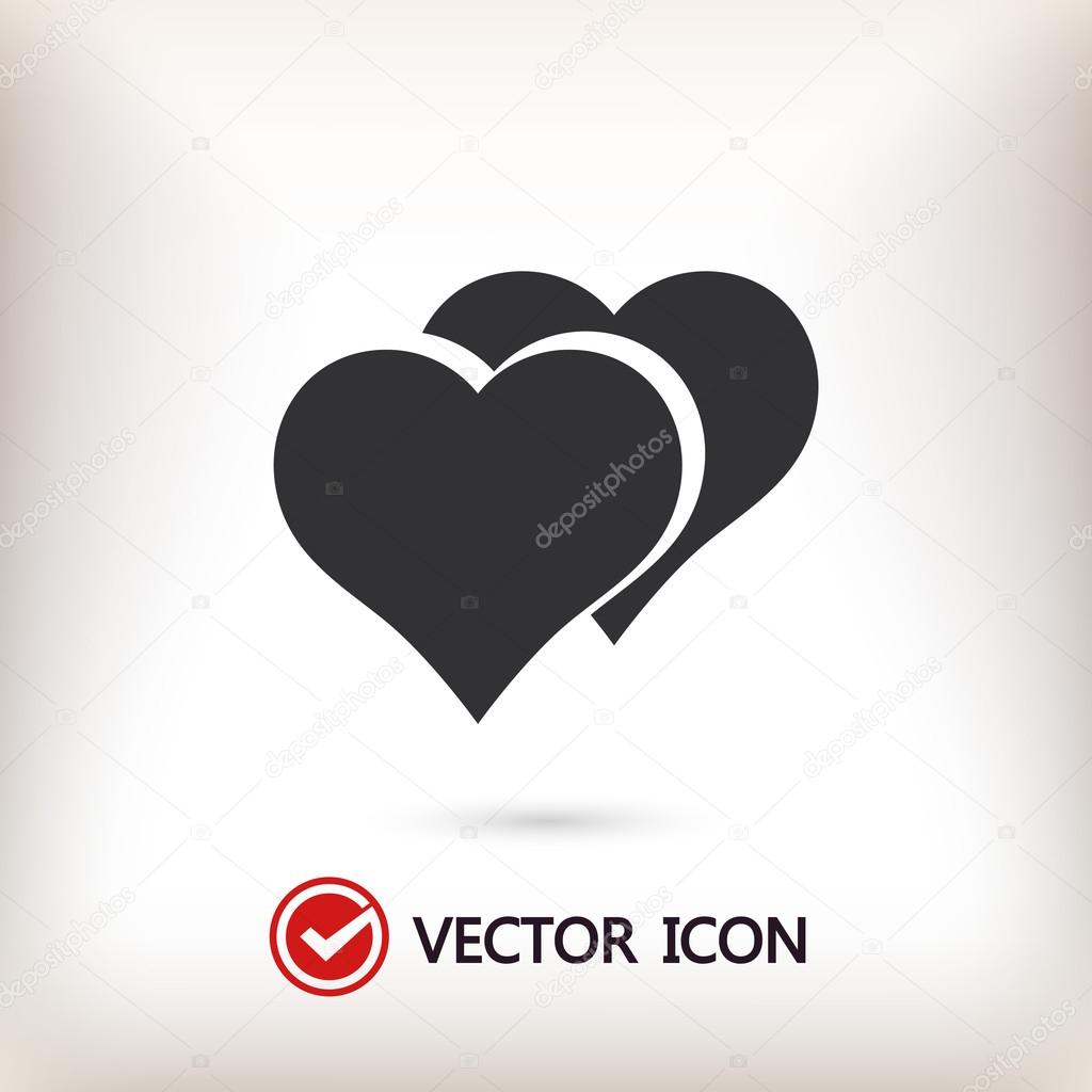 Signo del corazón iconos Vector de stock #99540082 de ©Best3d