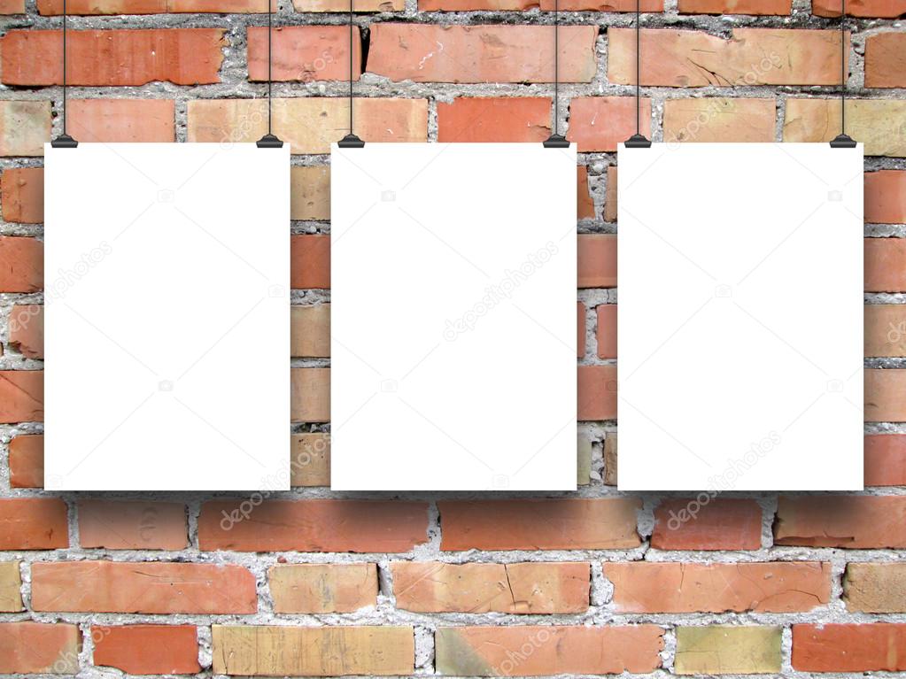 Three paper sheets with clips Stock Photo by ©AlessandroMassimiliano ...