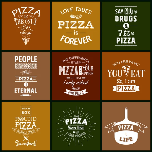 65 Pizza quotes Vector Images, Pizza quotes Illustrations | Depositphotos