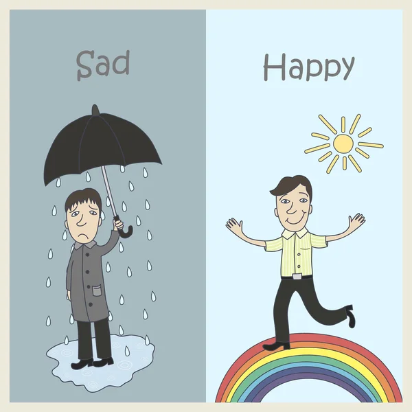 Sadness and Joy - Stock Image - Everypixel