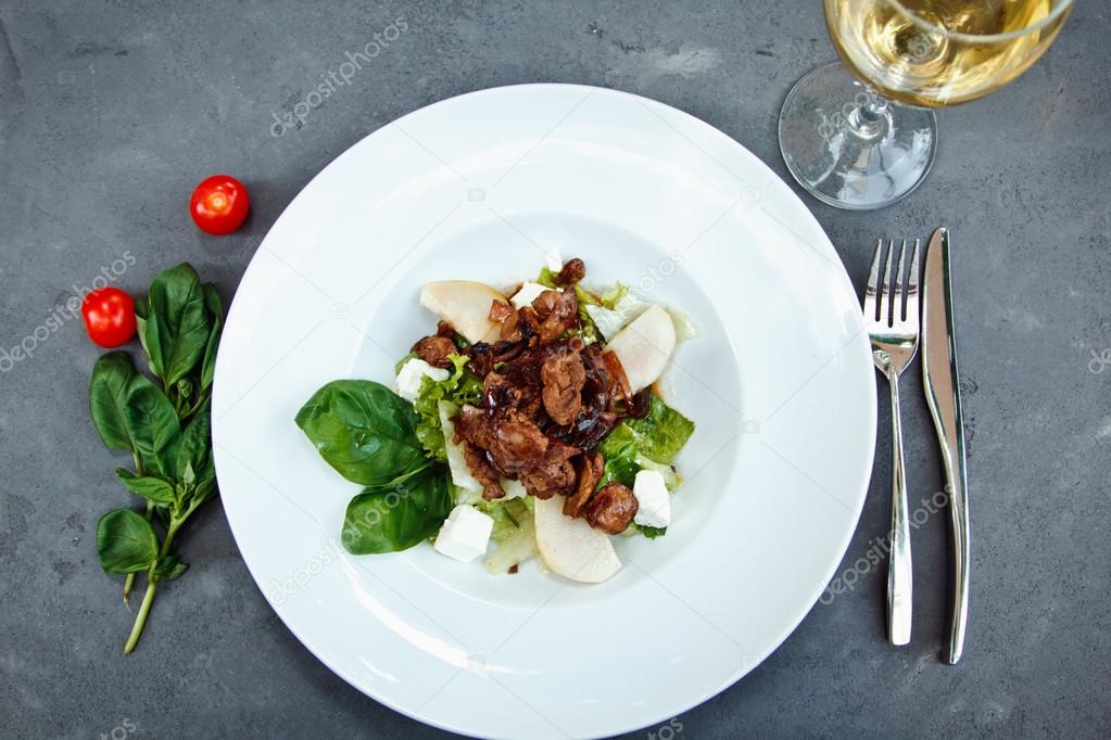 Beautiful and original presentation of dishes — Stock Photo © Mikhail ...