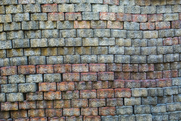Ancient Roman Stone Wall Background Ostia Antica Rome Italy — Stock ...