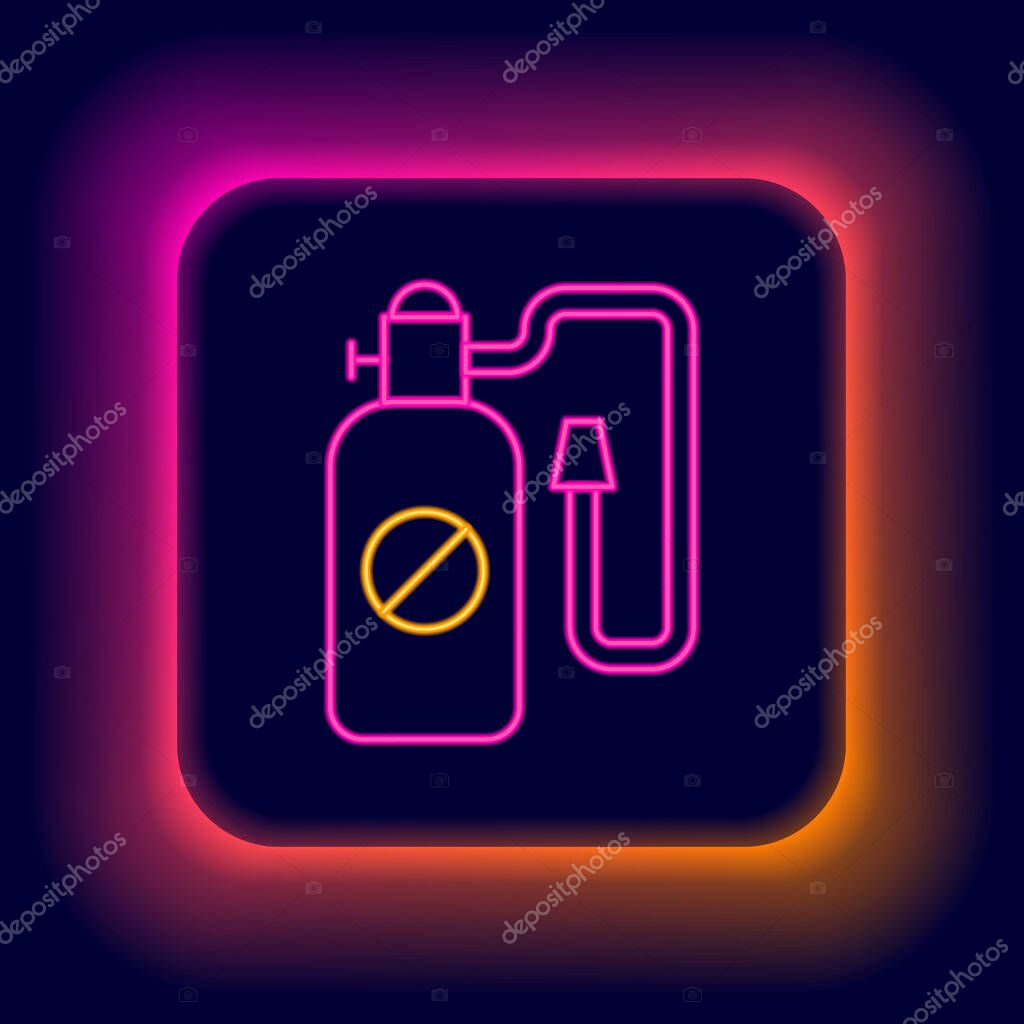 Línea de neón brillante Pulverizador de presión para el exterminio de ...