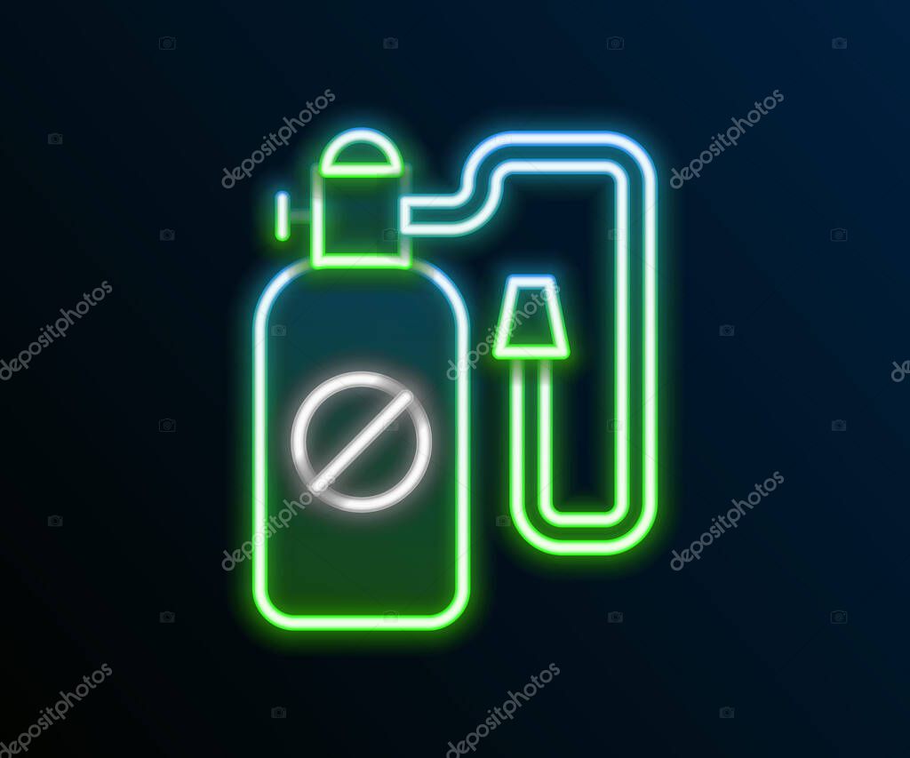 Línea de neón brillante Pulverizador de presión para el exterminio de ...