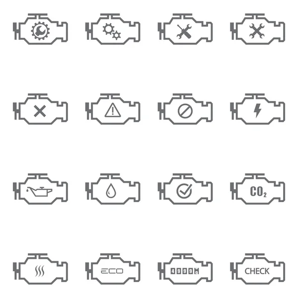 Check engine icons Vector Images, Royalty-free Check engine icons ...