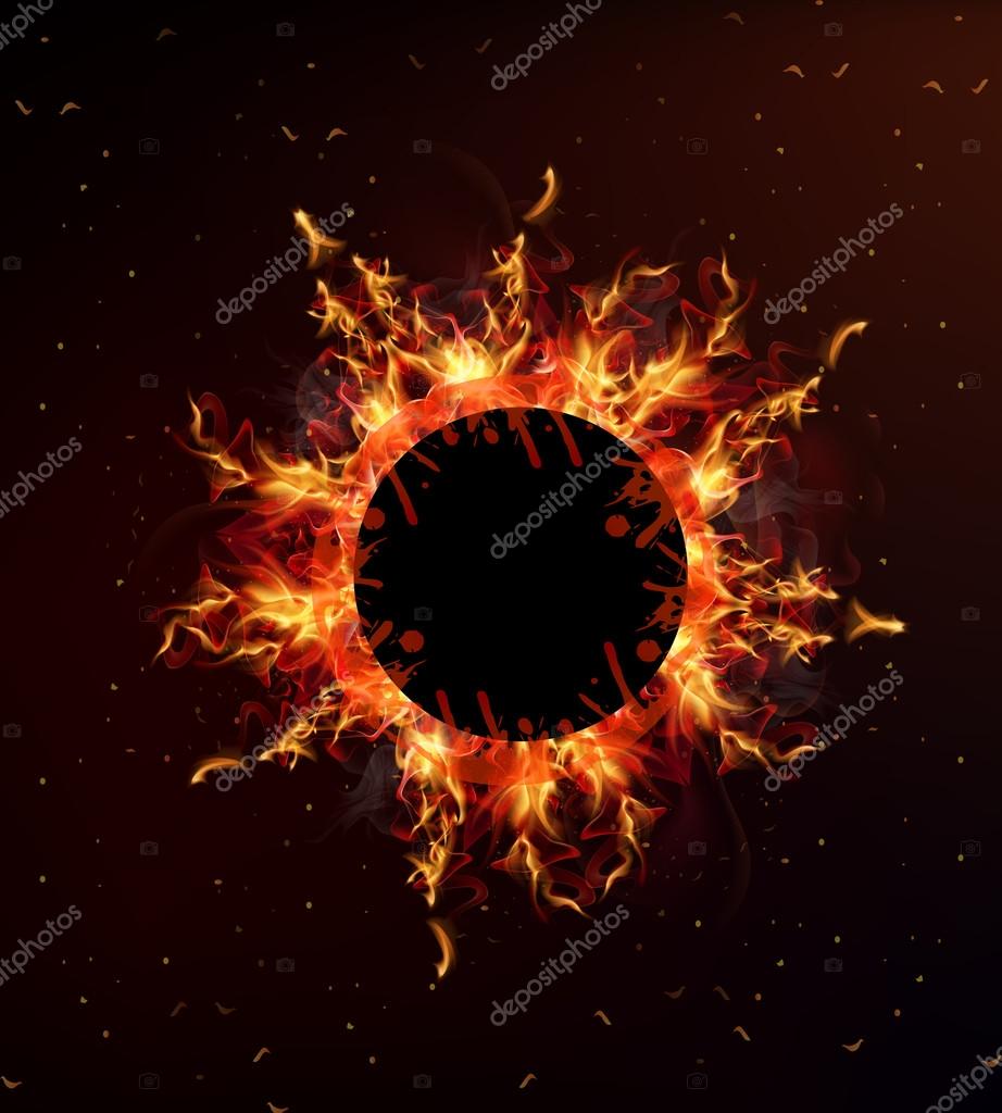 Fire Circle Stock Vector Image by ©Kraft2727 #77196381
