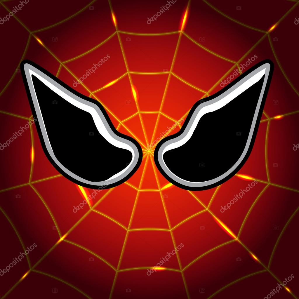 Mask superhero Spiderman — Stock Vector © Kraft2727 #92952844