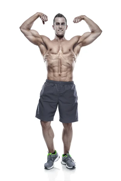 Strong Athletic Man Fitness Model Torso Stock Photo by ©_italo_ 67498511