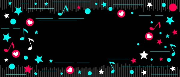 Tiktok background Vector Images | Depositphotos