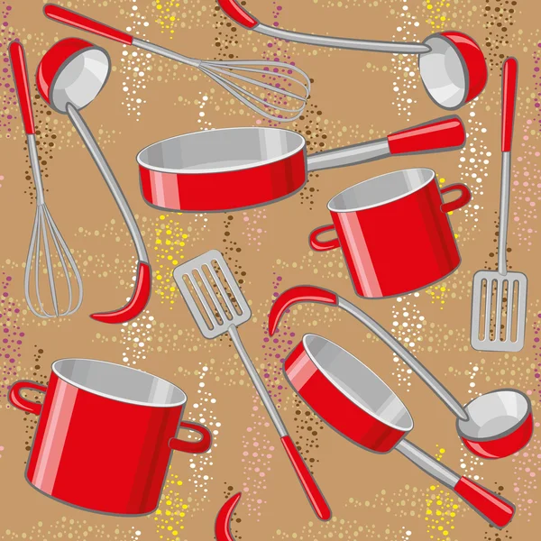 Kitchen pattern Stock Vector Image by ©artskvortsova #48874153