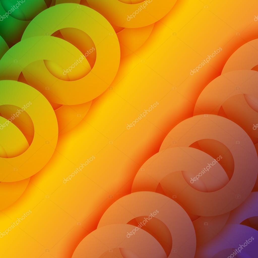 Bright circles abstract background Stock Vector Image by ©artskvortsova ...