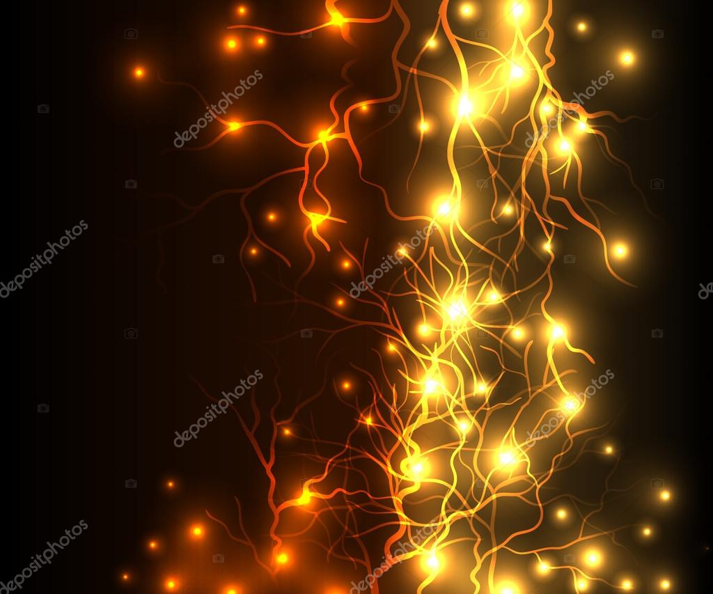 Gold flash strike background Stock Vector by ©artskvortsova 91032376
