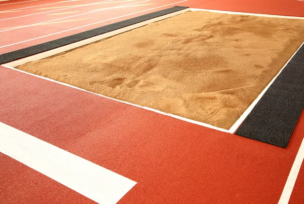 Long Jump Pit Side View