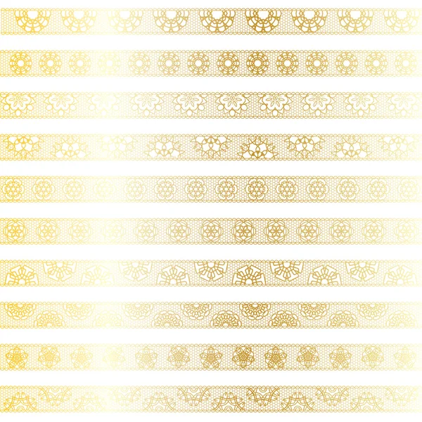 Gold ornate border patterns Stock Vector Image by ©scrapster #92563044