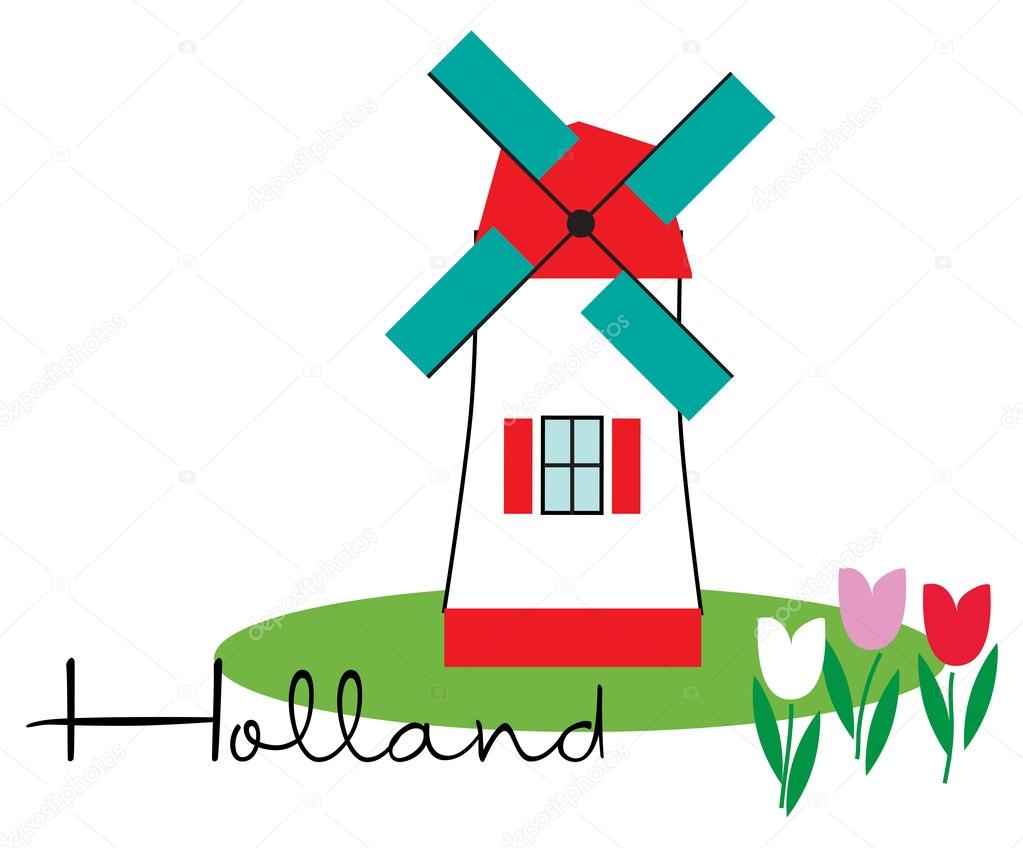 Holland icon illustration — Stock Vector © scrapster #116555944