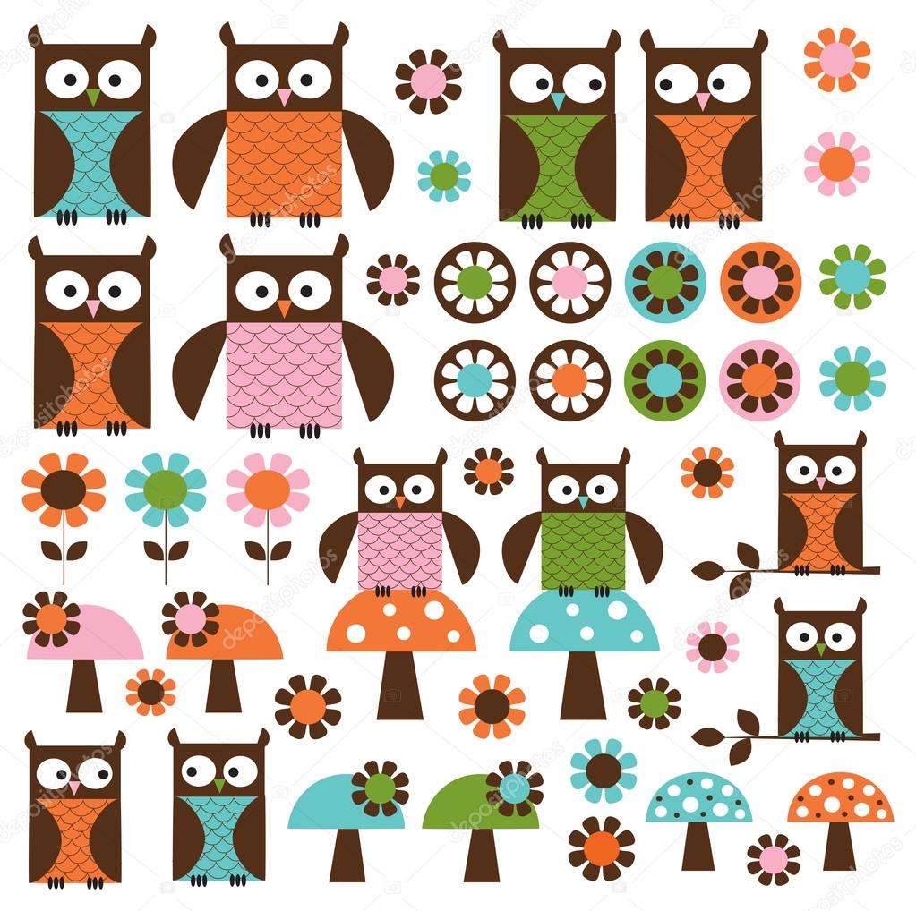 Owl clip art Stock Vector Image by ©scrapster #65477681