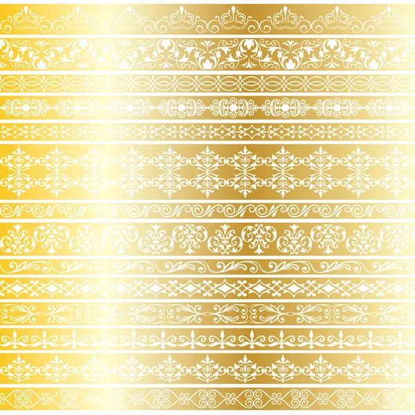Gold ornate border patterns Stock Vector Image by ©scrapster #92563044