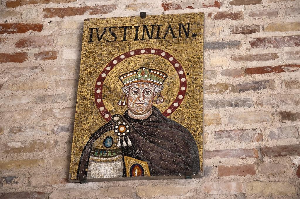 Byzantine Empire Mosaics Justinian