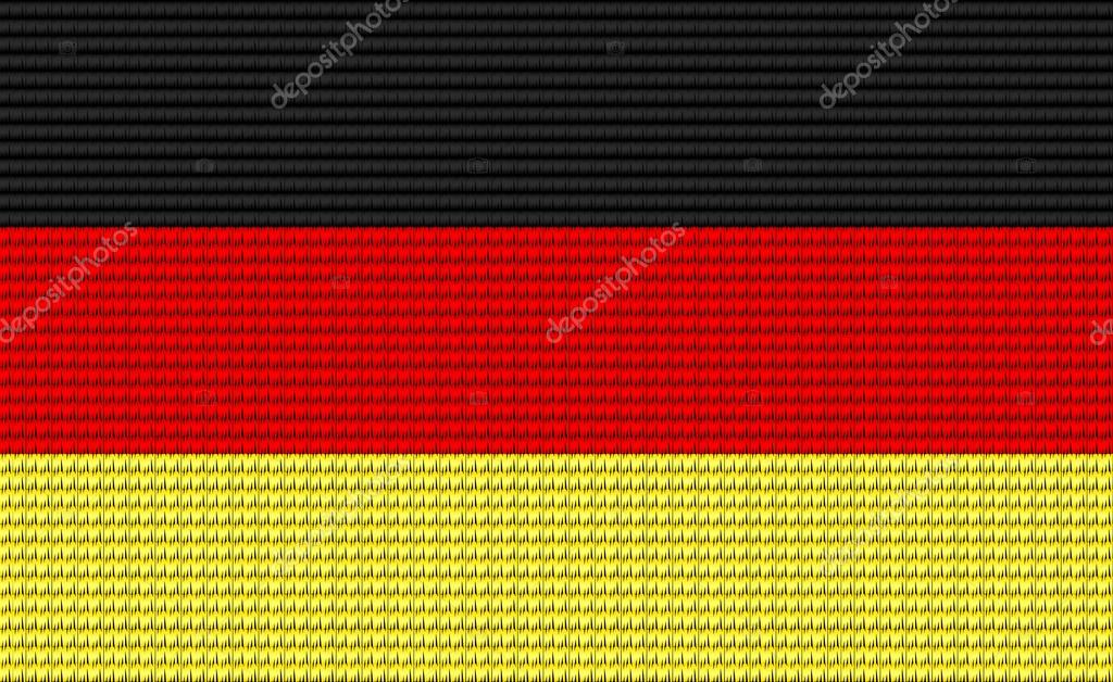 Germany flag embroidery design pattern Stock Vector Image by ...