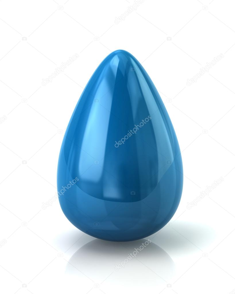 Blue egg icon — Stock Photo © valdum #101080962