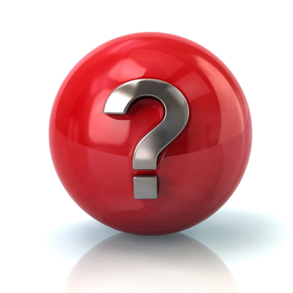 red question mark icon — Stock Photo © valdum #117475016