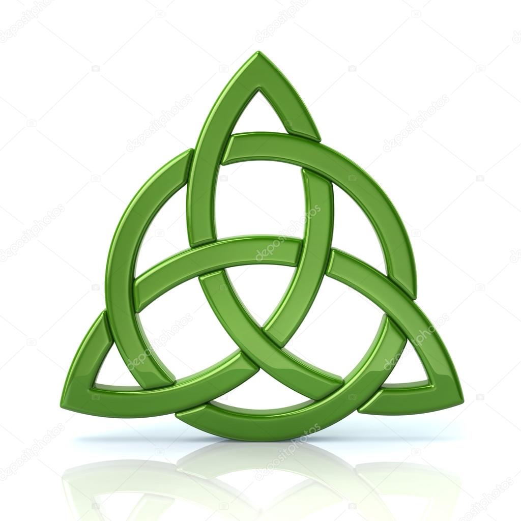 Green Celtic Knot