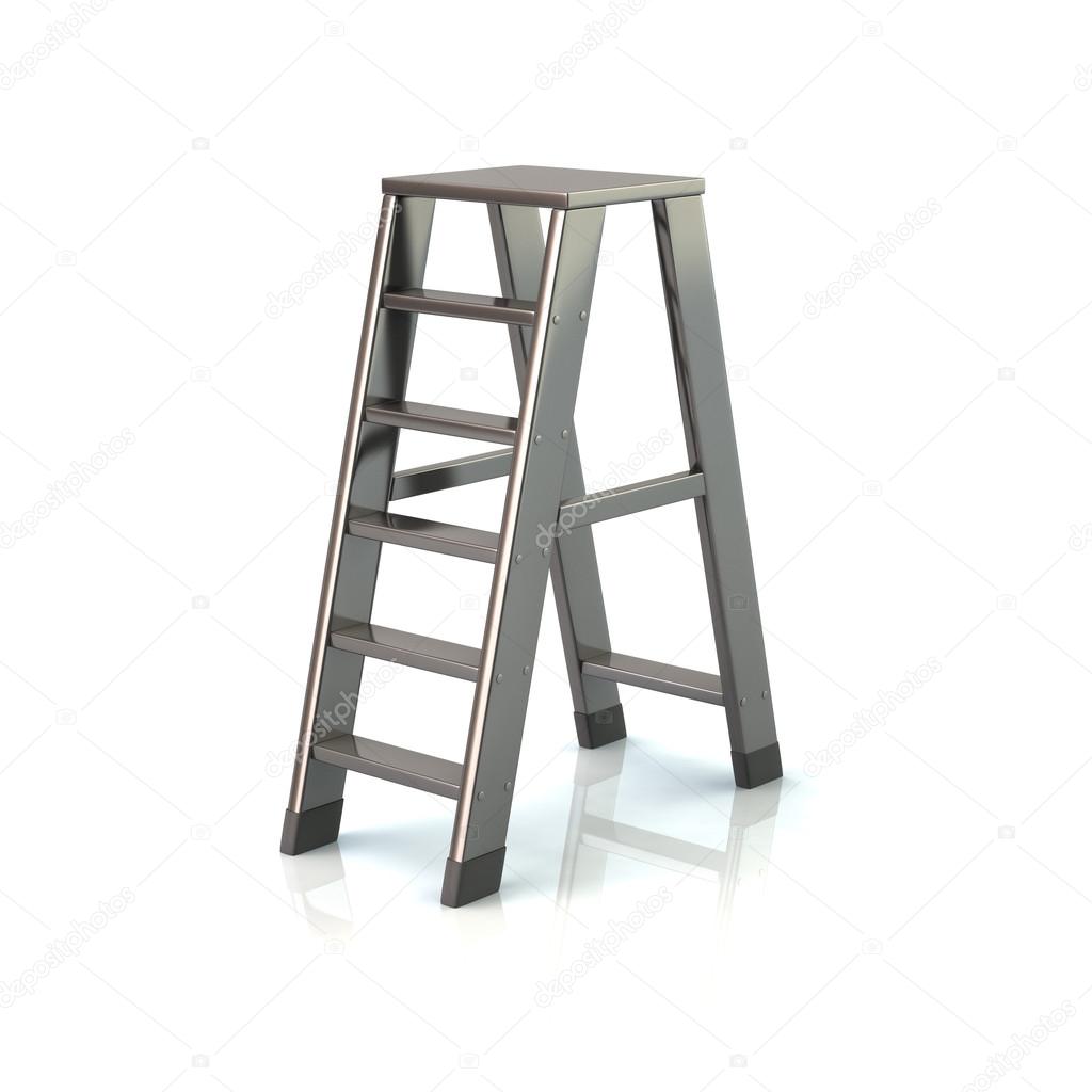 Silver ladder icon Stock Photo by ©valdum 116730770