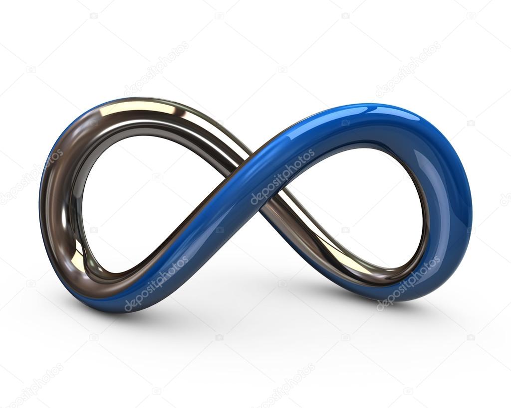 Modern style infinity symbol Stock Photo by ©valdum 64575101