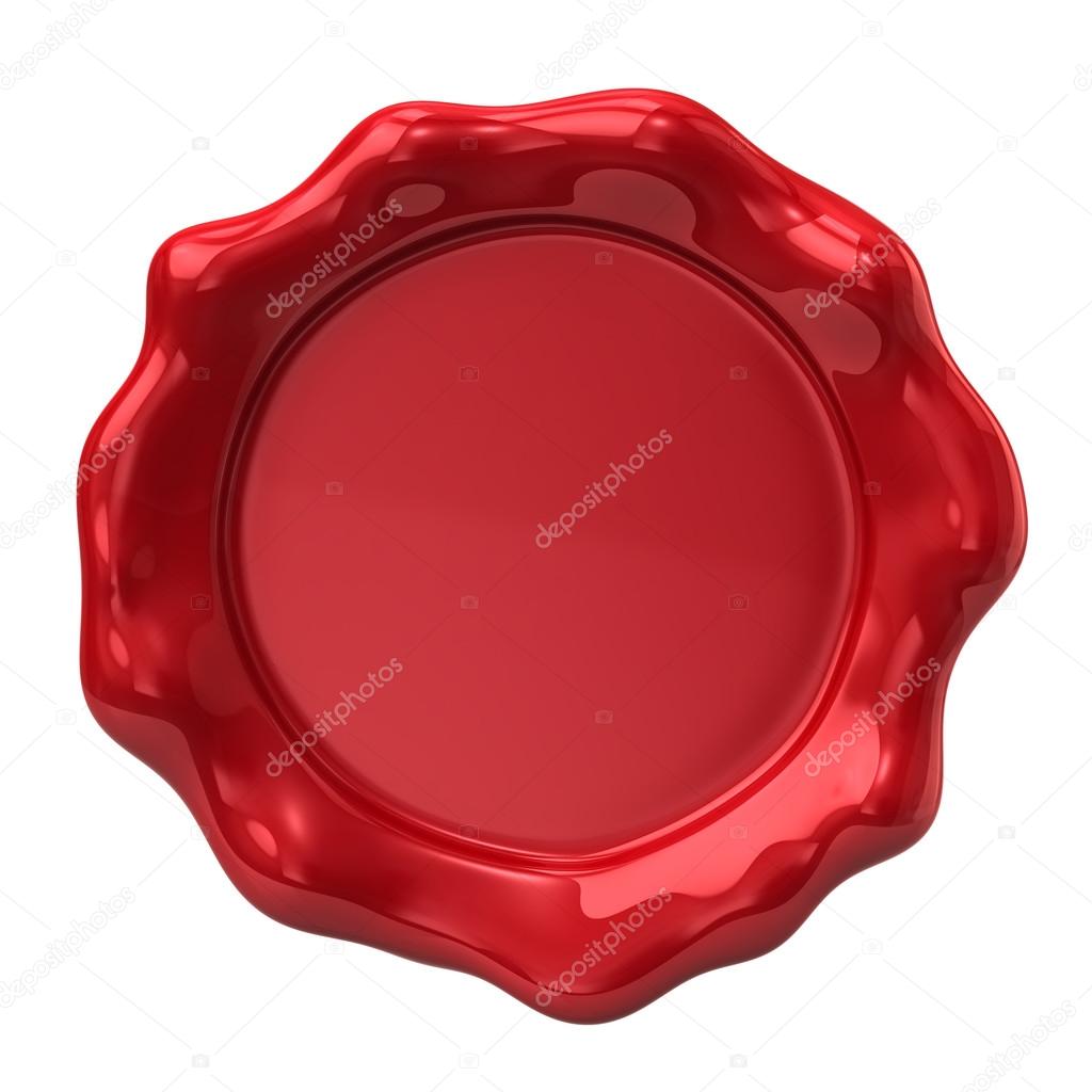 Red wax seal Stock Photo by ©valdum 76332021
