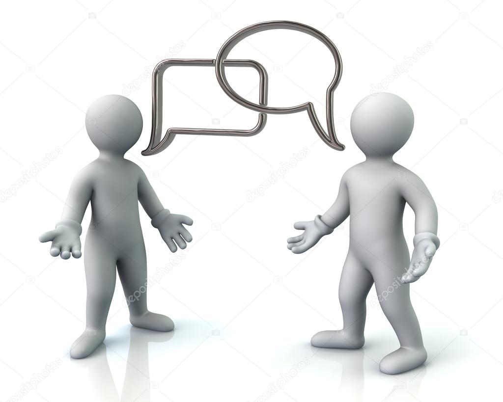 Two men discussing something — Stock Photo © valdum #88952804