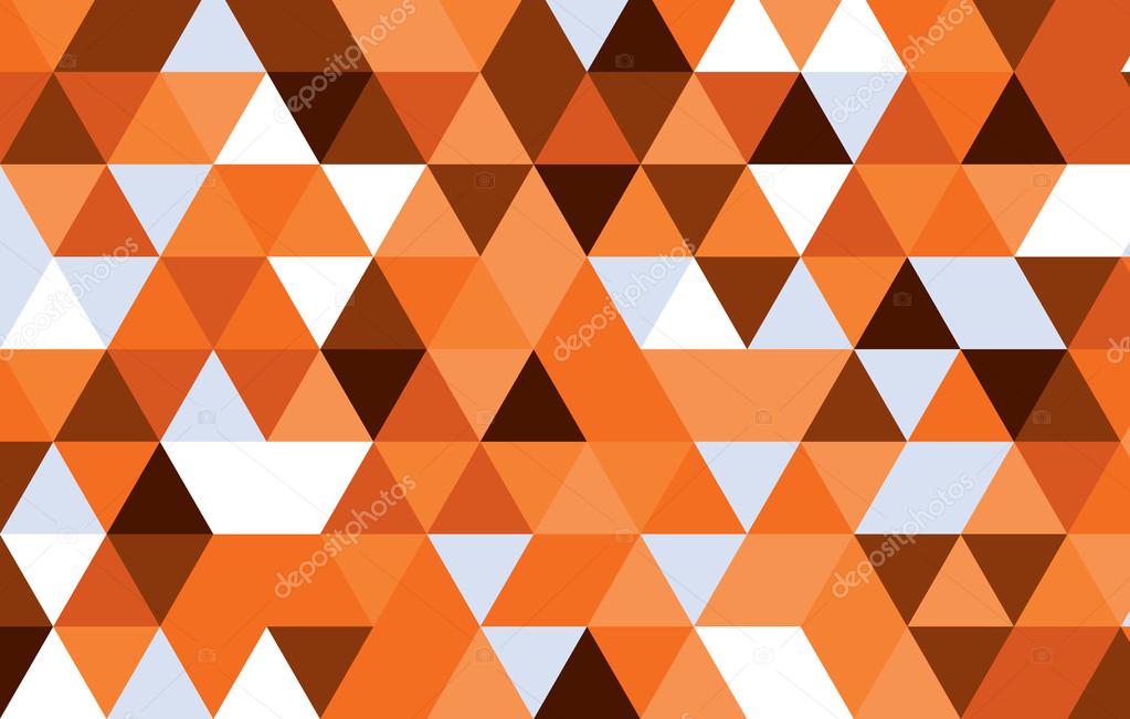 Orange triangle pattern background Stock Vector by ©Hopewell 72305175