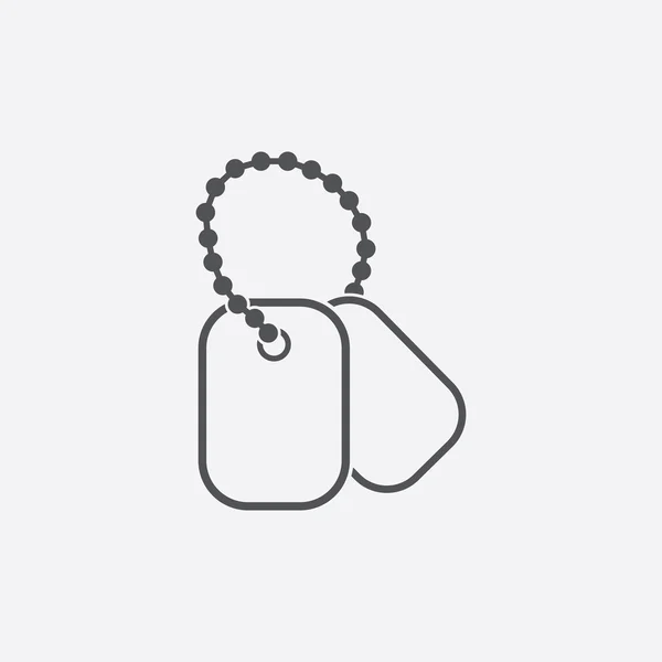 705 Dog tag chain Vector Images | Depositphotos