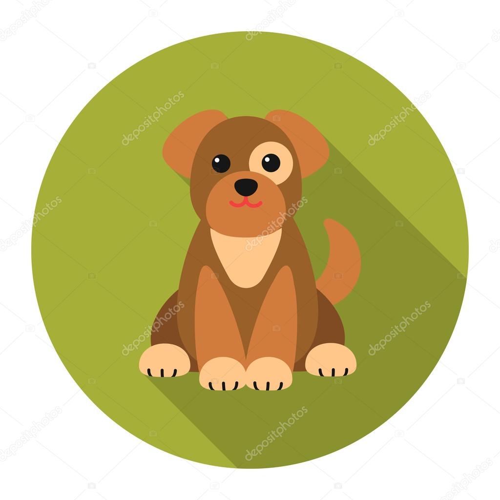 Dog cartoon icon. Illustration for web and mobile design. Stock ...