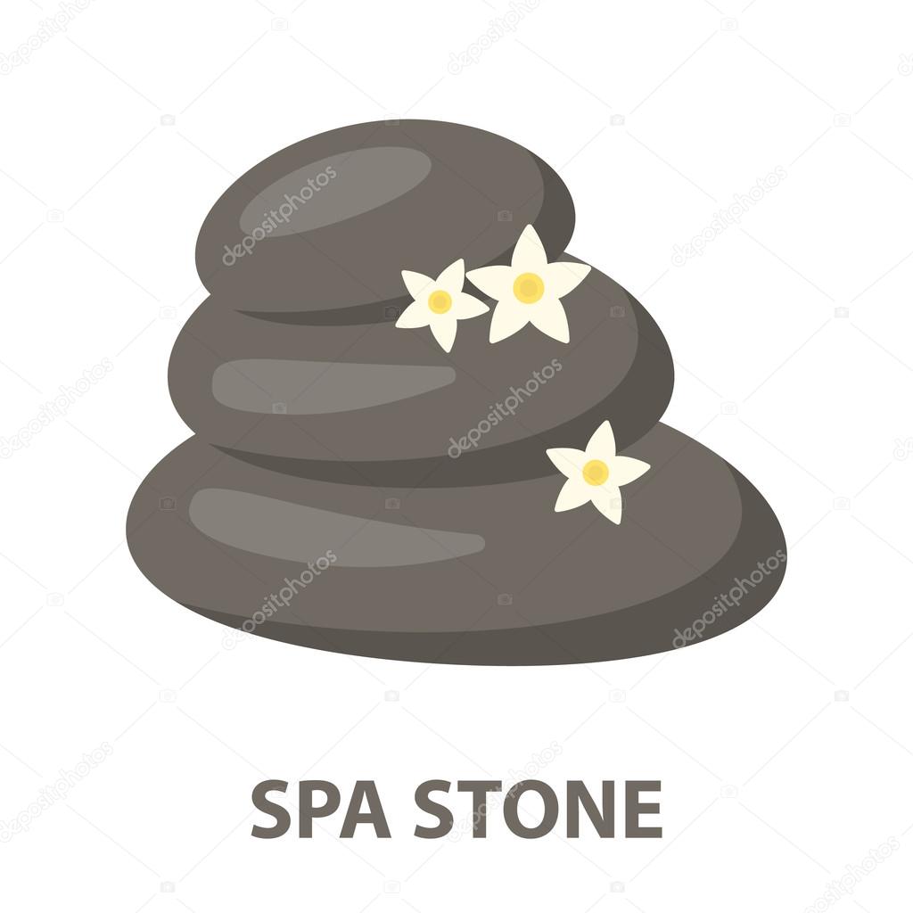 Spa stone icon of vector illustration for web and mobile Stock Vector ...