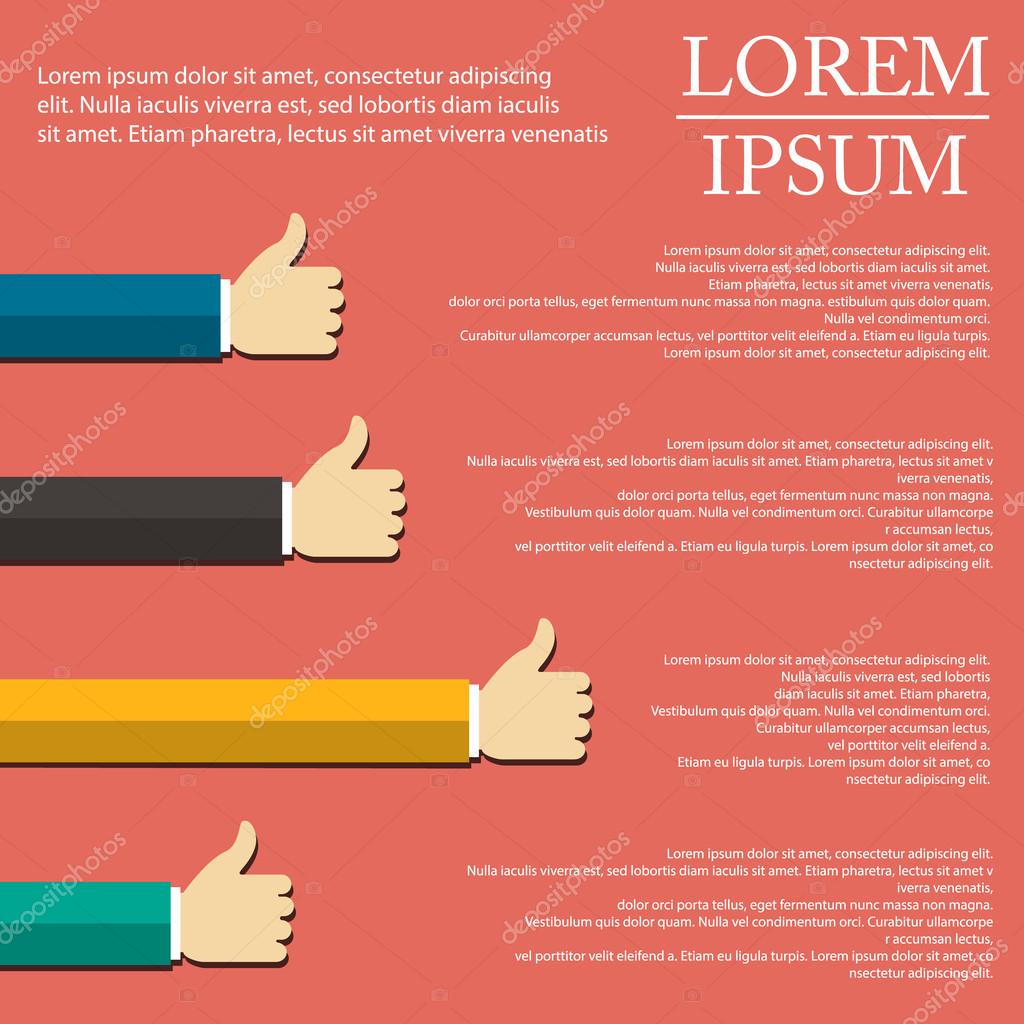 ilustraci n de infograf a manual en dise o plano sobre fondo 2024