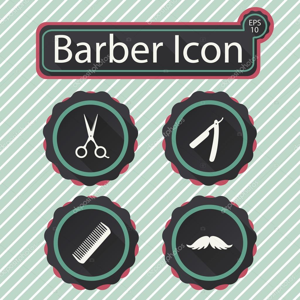 Barber icon Stock Vector Image by ©PandaVector #52376229