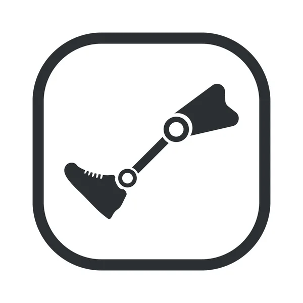 Proteza nogi drewniana Vector Art Stock Images | Depositphotos