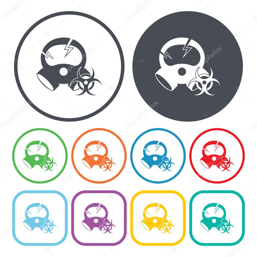 Illustration of chemical anthrax mask Stock Vector Image by ...