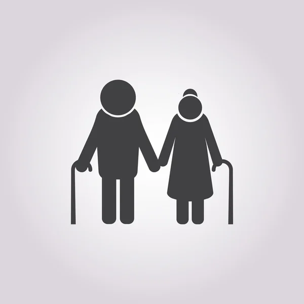 Elders icon on white background — Stock Vector © PandaVector #92393016