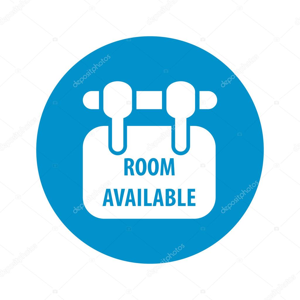 Room available icon on white background Stock Vector Image by ...