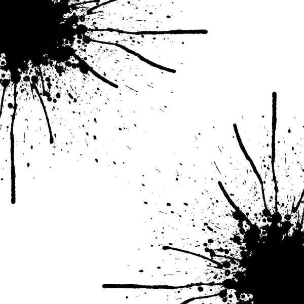 Vector splatter black color background. vector design Stock Vector ...