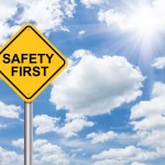 Safety First sign Stock Photo by ©gustavofrazao 85670164