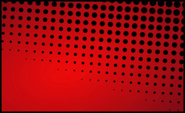 Image vectorielle Zoom Bande Dessinée Rouge Avec Lignes Points ...